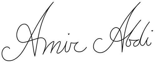 Amir Abdi Art – Life time dedicated to visual art